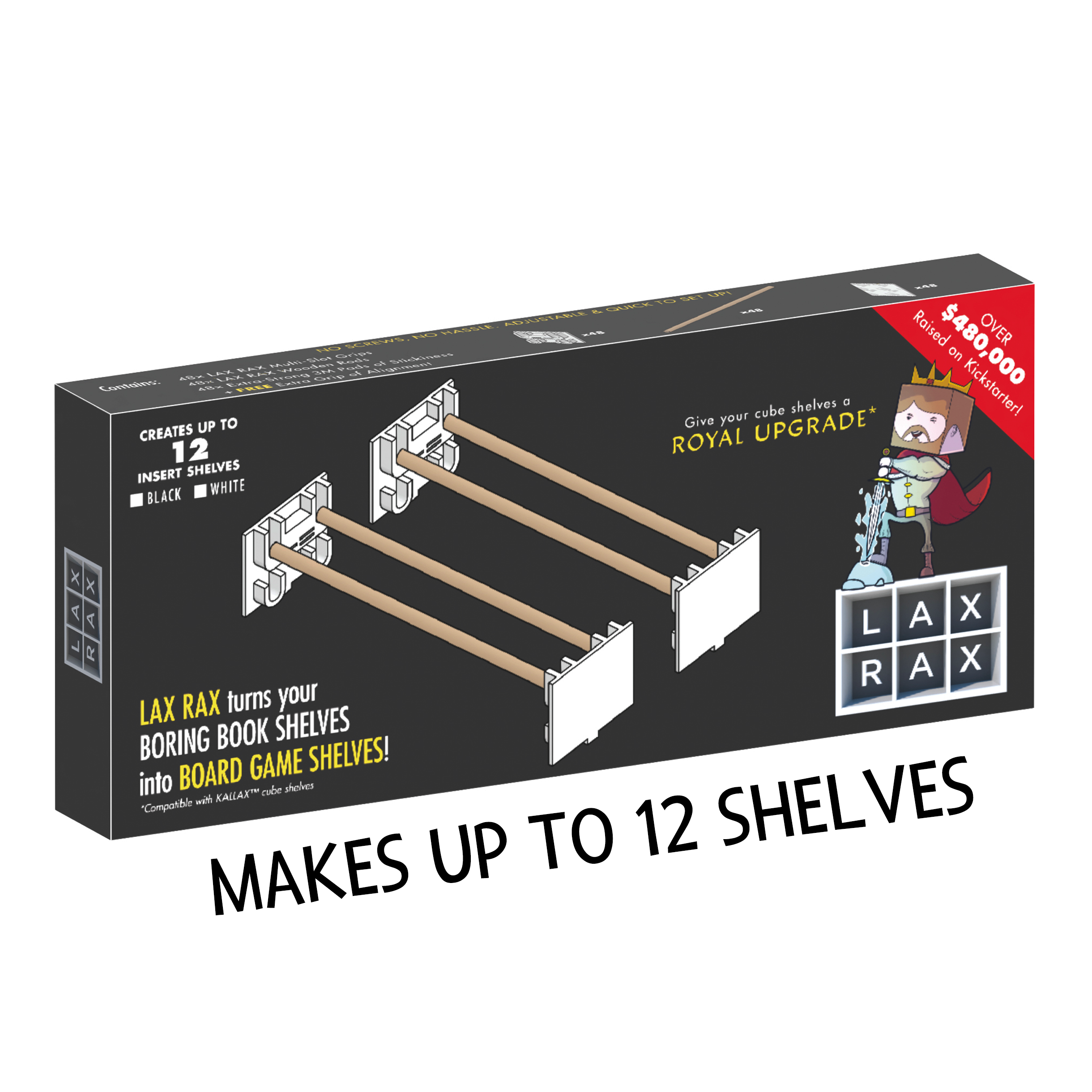 LAX RAX game shelf insert | 12-pack – Cloud Puncher Games